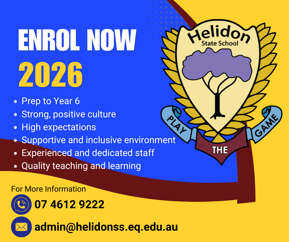 Enrol NOW for 2026